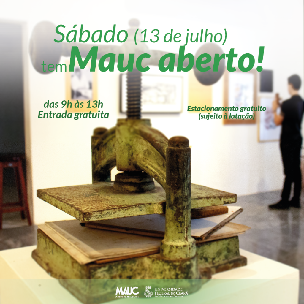 Tem Mauc Aberto neste sábado, 13 de julho, com programação especial em ...